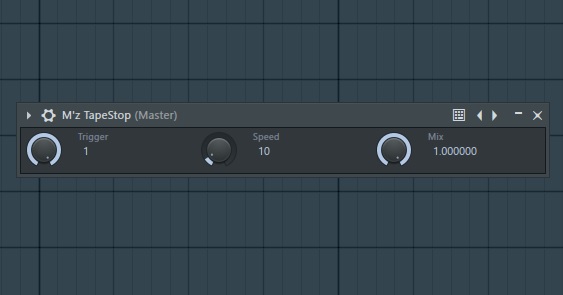 M'z TapeStop (VST plugin) - M'z Koo-boo